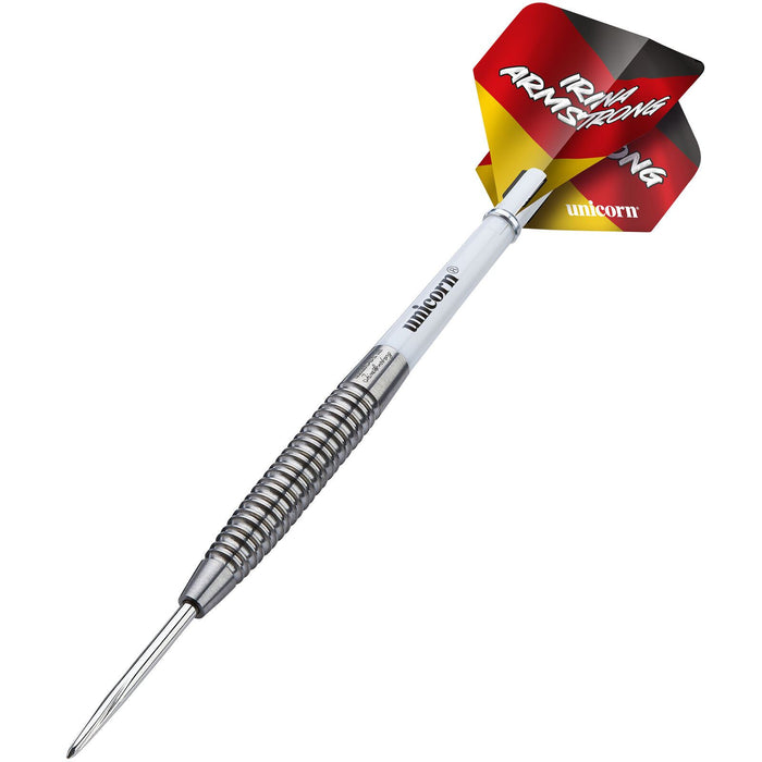 Unicorn Darts Irina Armstrong 23g 90% Tungsten Steel Tip Precision Dar ...