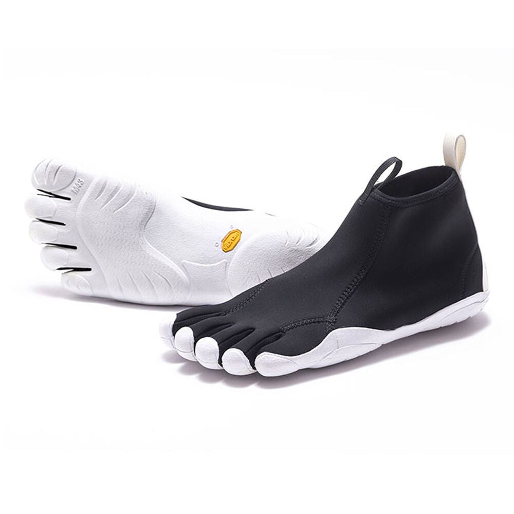 Vibram V-NEOP Mens Waterproof Barefoot Five Finger Trainers - Black ...
