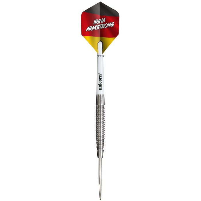 Unicorn Darts Irina Armstrong 23g 90% Tungsten Steel Tip Precision Dar ...